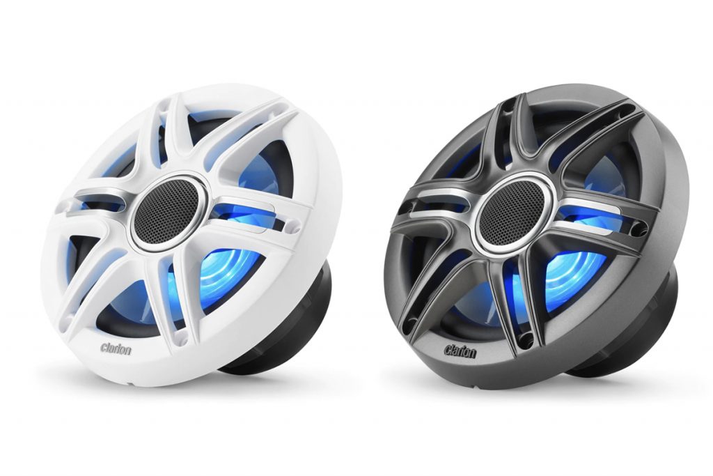 CLARION MARINE SPEAKERS W/RBG LIGHTING (CMSP-651RBG-SWG) – Ronsons ...